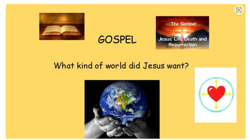 What kind of world did Jesus want? | Teaching Resources