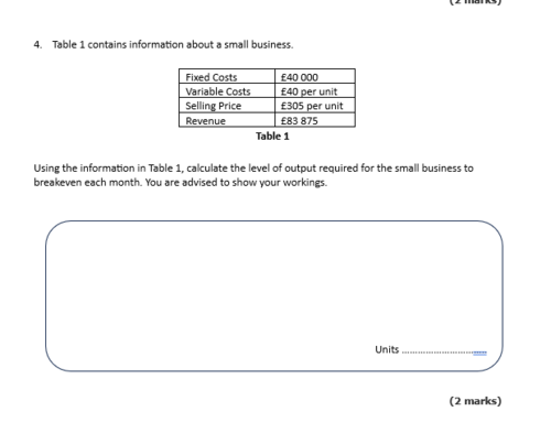 GCSE Business Calculations Practice Book 2 | Teaching Resources