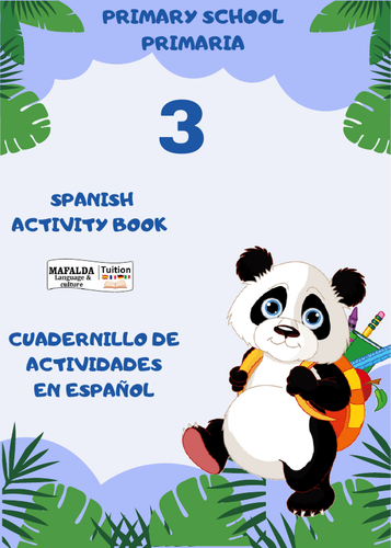 Spanish Workbook Level 3 - Age 4 to 7 | Teaching Resources