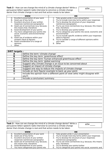 KS3 Geography Climate Change.L2. Is climate change real? | Teaching ...