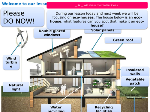 KS3 Geography Climate Change. L7 & L8. How can we live more sustainably ...