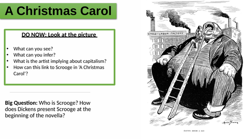 A Christmas Carol: Who is Ebenezer Scrooge? | Teaching Resources