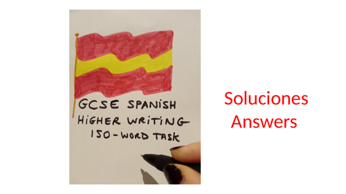 NEW-GCSE Spanish Writing-150 word task | Teaching Resources NEW-GCSE Spanish Writing-150 word task | Teaching Resources