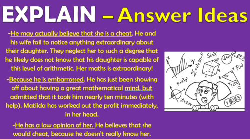 Matilda - Chapters 5 and 6 - Double Lesson! | Teaching Resources
