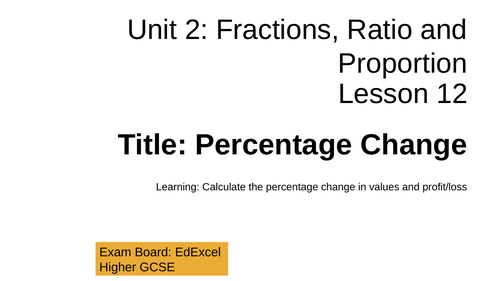 Chapter 2 - Fractions, Ratio and Proportion - Edexcel GCSE Maths Higher ...