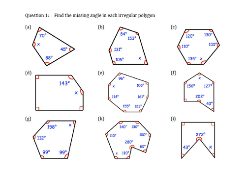 Chapter 6 - Angles - Edexcel GCSE Maths Higher Tier | Teaching Resources