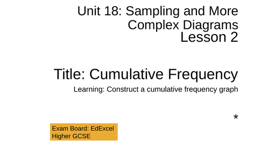 Chapter 18 - Sampling and More Complex Diagrams - Edexcel GCSE Maths ...