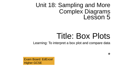 Chapter 18 - Sampling and More Complex Diagrams - Edexcel GCSE Maths ...