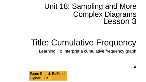 Chapter 18 - Sampling and More Complex Diagrams - Edexcel GCSE Maths ...