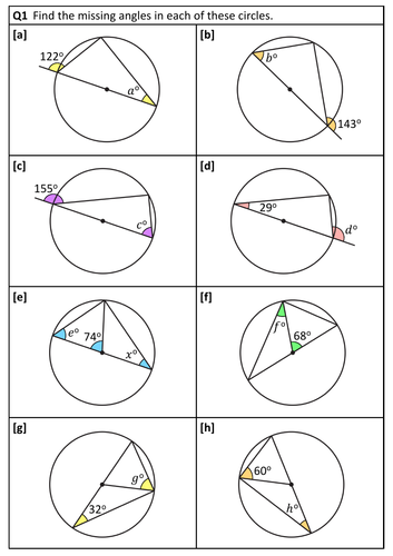 Chapter 20 - Properties of Circles - Edexcel GCSE Maths Higher Tier ...