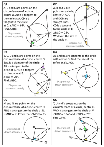 Chapter 20 - Properties of Circles - Edexcel GCSE Maths Higher Tier ...