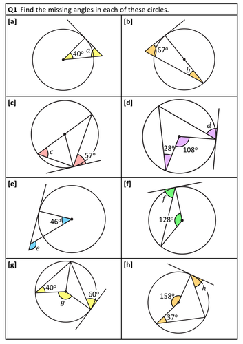 Chapter 20 - Properties of Circles - Edexcel GCSE Maths Higher Tier ...