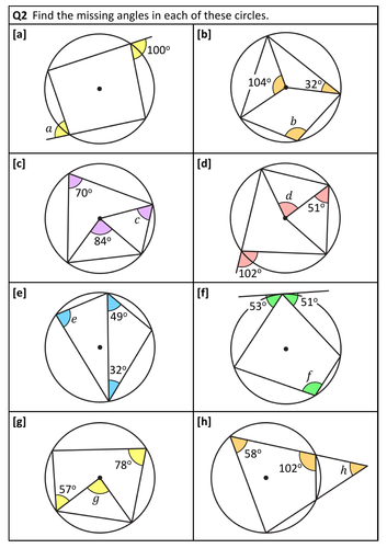 Chapter 20 - Properties of Circles - Edexcel GCSE Maths Higher Tier ...