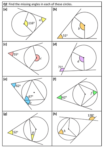 Chapter 20 - Properties of Circles - Edexcel GCSE Maths Higher Tier ...