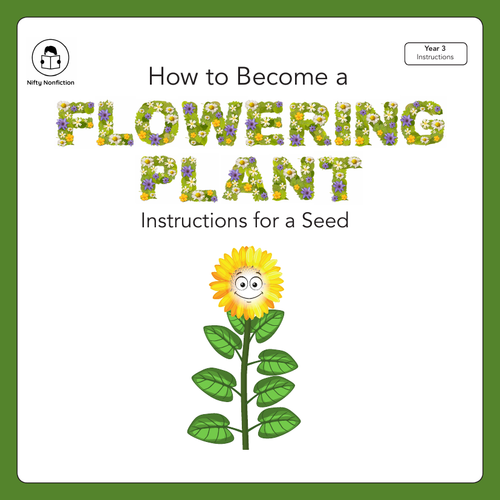 Year 3 instructions model text - plants - Ebook | Teaching Resources