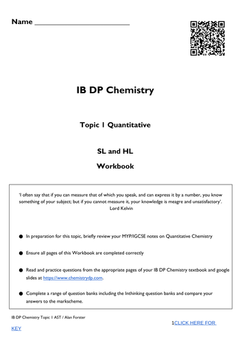 1 Quantitative Chemistry Booklet and Keywords - IBDP Chemistry ...