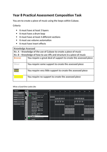 Year 8 - Unit 1 - Popular Song Styles and Composition - Full Unit ...