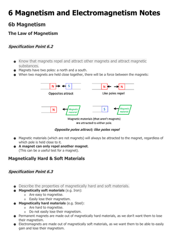 IGCSE Edexcel Physics - Magnetism and Electromagnetism - Calculations ...