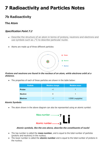 IGCSE Edexcel Physics - Radioactivity and Particles - Calculations ...