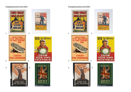 WW1 and WW2 key events, timeline and propaganda bundle | Teaching Resources