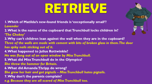 Matilda - Chapters 9 and 10 - Double Lesson! | Teaching Resources