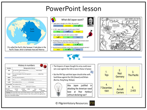 Attack on Pearl Harbour WW2 | Teaching Resources