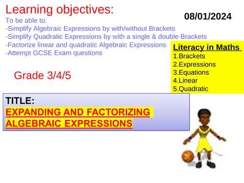 Simplify, Expand & Factorize Algebraic Expressions | Teaching Resources Simplify, Expand & Factorize Algebraic Expressions | Teaching Resources