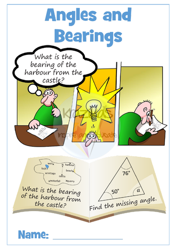 Level 1 Functional Skills Maths - Angles and Bearings - Workbook ...