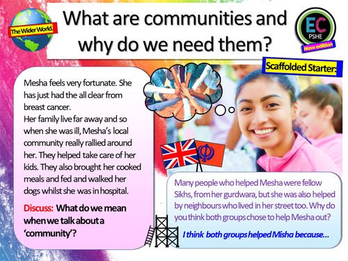Community PSHE | Teaching Resources