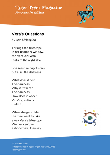 KS2 poetry - STEM poems | Teaching Resources