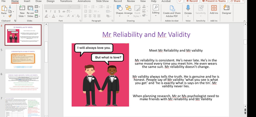 A2 - What is reliability? Research Methods - Psychology | Teaching ...