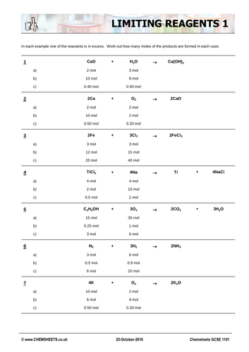 The rate and extent of chemical change complete unit AQA | Teaching ...