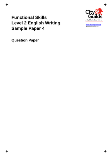 Functional Skills English: Level 1/Level 2 Intro to Document Types ...