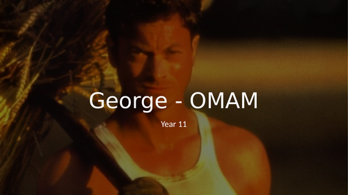 George - Of Mice and Men | Teaching Resources