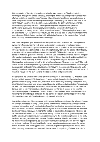 **NEW EXTRACTS** OCR A-Level English Literature Hamlet Section A ...