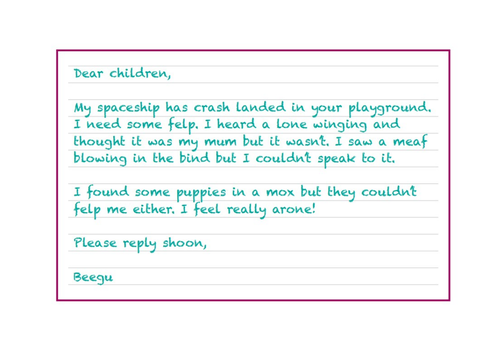 Beegu resources Literacy Year 1 ppt and resources | Teaching Resources