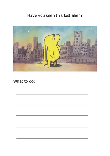 Beegu resources Literacy Year 1 ppt and resources | Teaching Resources