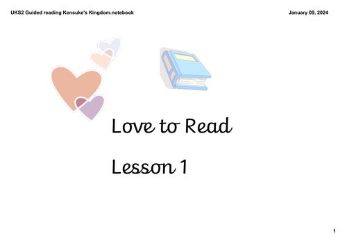UKS2 Guided Reading Kensuke's Kingdom | Teaching Resources