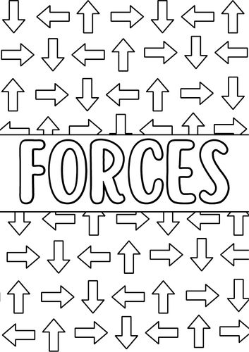 FORCES: KS3 physics/GCSE Prior Knowledge Keyword Activity Pack ...