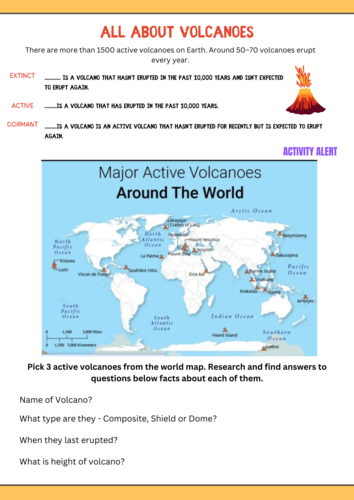 Volcanoes, Layers of the Earth and Tectonic plates | Teaching Resources
