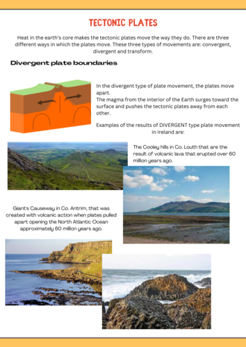 Volcanoes, Layers of the Earth and Tectonic plates | Teaching Resources