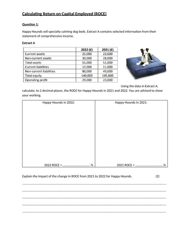IGCSE Business Edexcel Theme 3 – 3.5 Accounts Analysis | Teaching Resources IGCSE Business Edexcel Theme 3 – 3.5 Accounts Analysis | Teaching Resources
