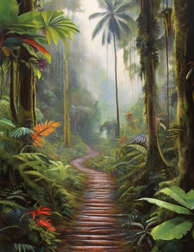 Art and Design Unit - Rainforest - Sketching based on Henri Rousseau ...