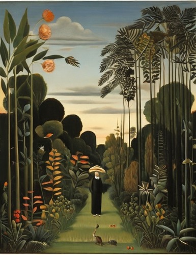 Art and Design Unit - Rainforest - Sketching based on Henri Rousseau ...