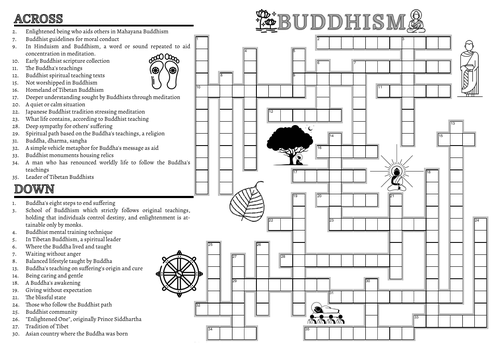 Buddhism Reading Comprehension | Teaching Resources