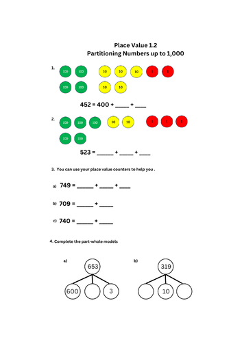 Place value to 1,000 | Teaching Resources