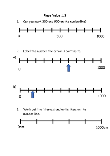 Place value to 1,000 | Teaching Resources