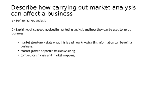 Cambridge technical level 3 marketing and market research PowerPoints ...