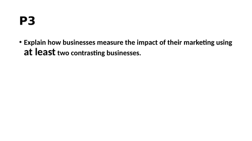 Cambridge technical level 3 marketing and market research PowerPoints ...