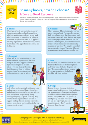 How to Choose a Book Children’s Guide | Teaching Resources